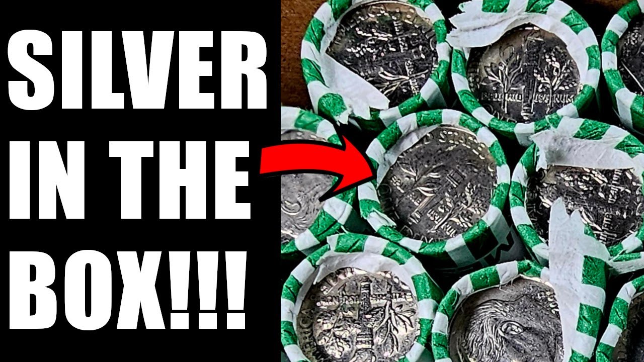 WE FOUND SILVER!! COIN ROLL HUNTING $250 IN DIMES! - YouTube