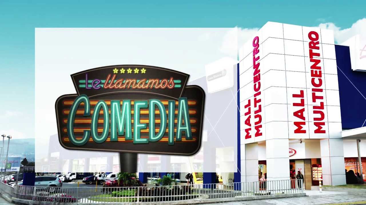 Le llamamos comedia el Mall Multicentro - YouTube