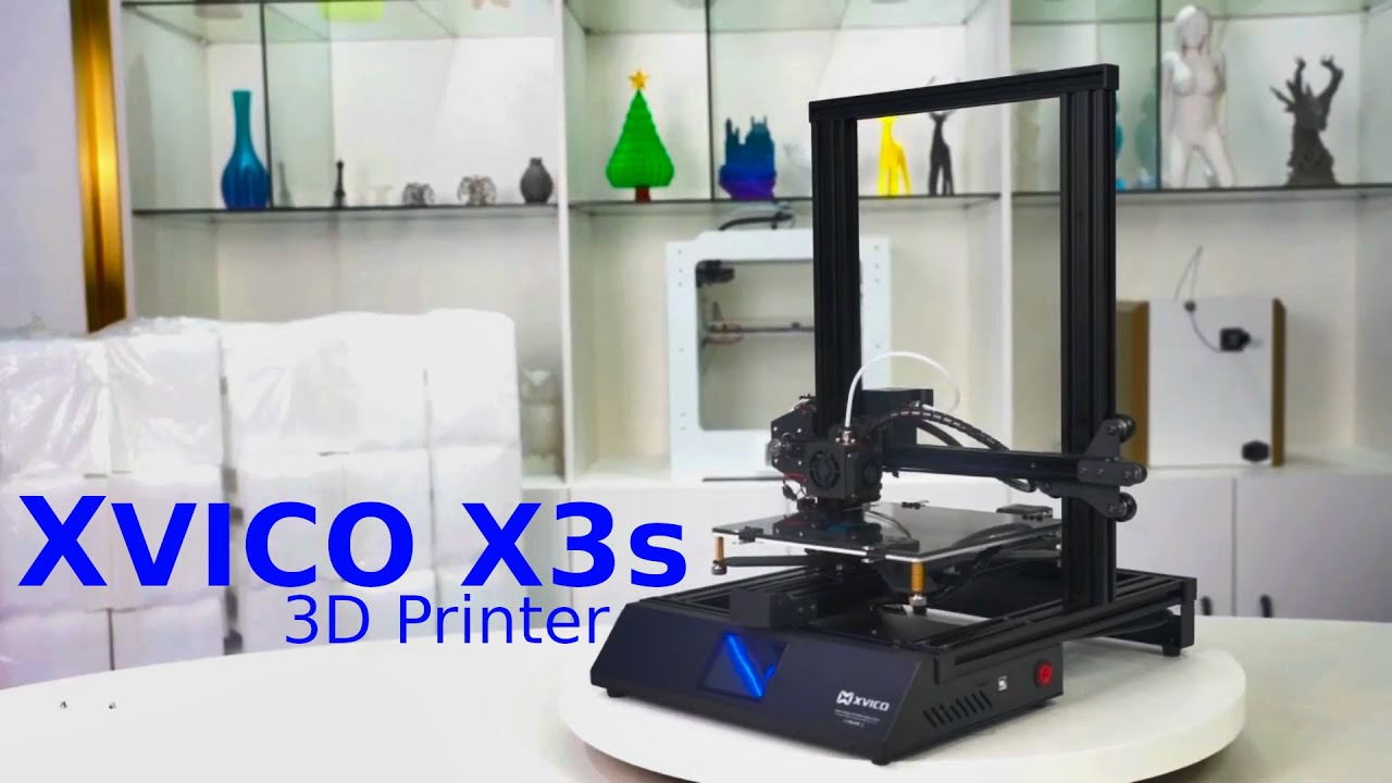 XVico X3S 3D Printer Review - YouTube