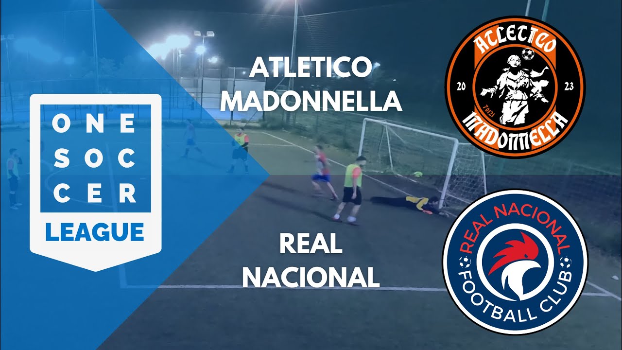 ONE SOCCER LEAGUE - 22ª giornata highlights: ATLETICO MADONNELLA - REAL ...