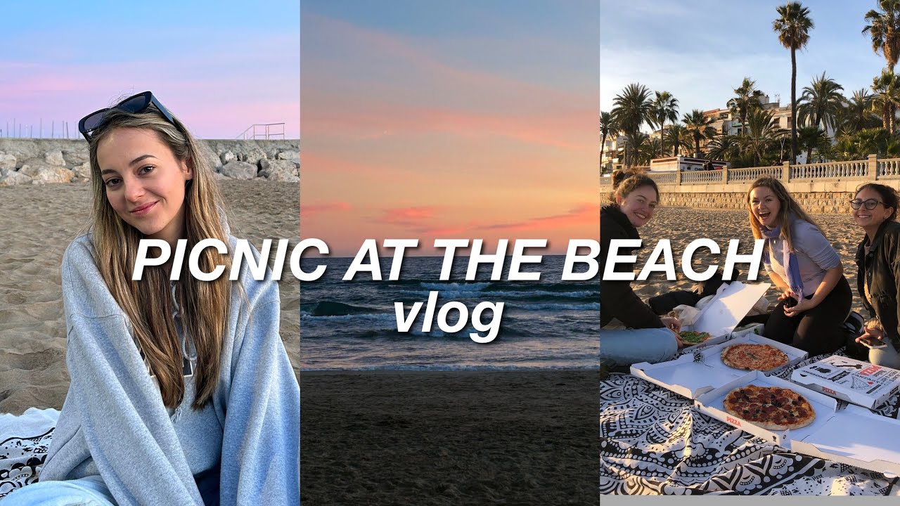 VLOG: Picnic at the beach! Meet my Friends!! - YouTube