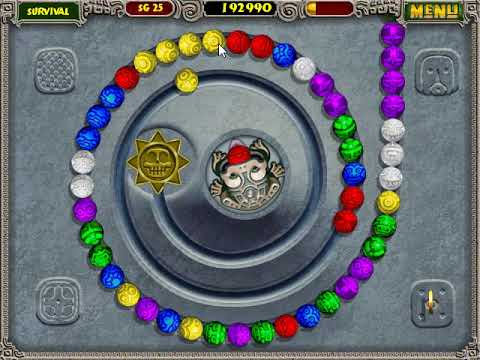 Zuma Deluxe 8x combo on Sun God 25 - YouTube