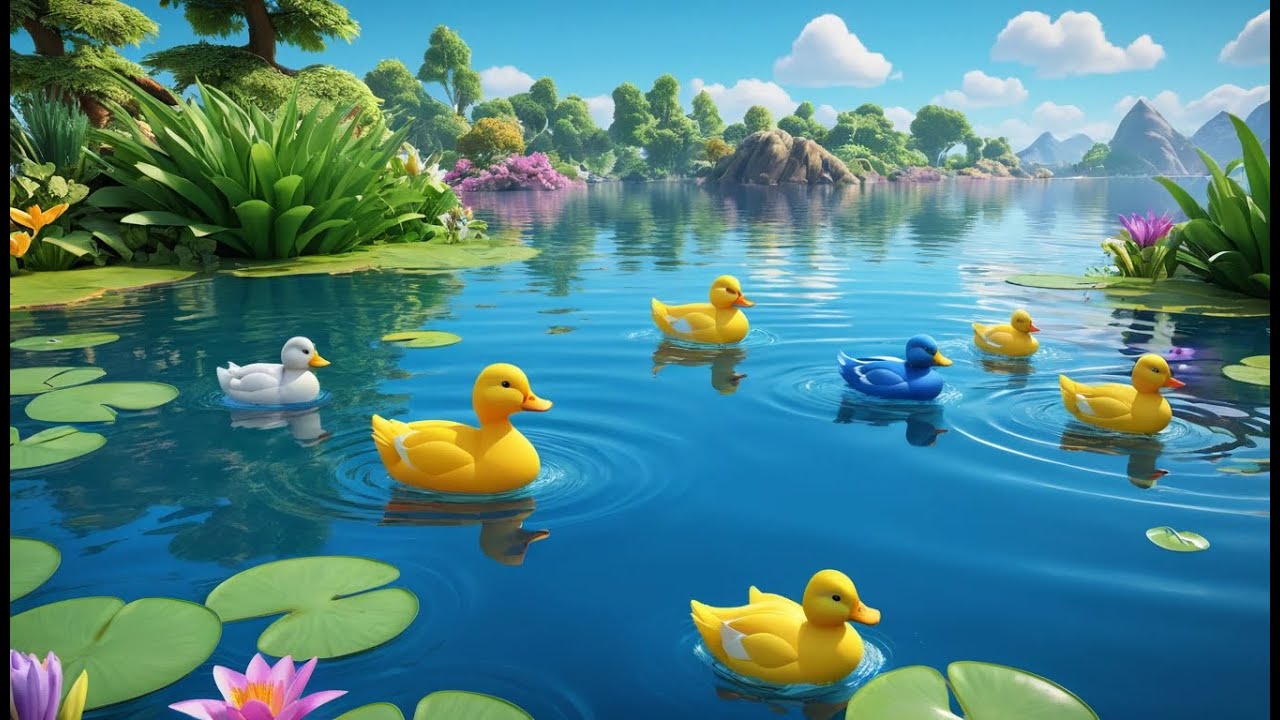 Ducks Go Quack and Fish Go Swish | Fun Animal Sounds Song for Kids ...
