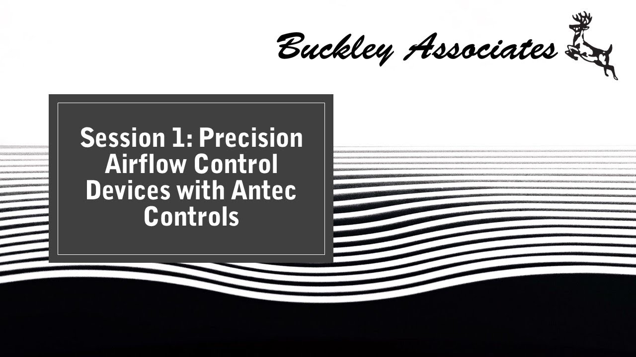 Session 1- Precision Airflow Control Devices with Antec Controls - YouTube
