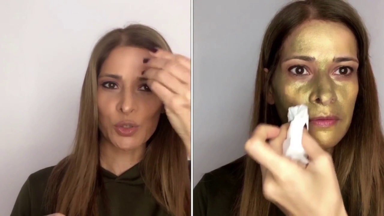Cleopatra Mask 24K by Black Pearl Gold - YouTube