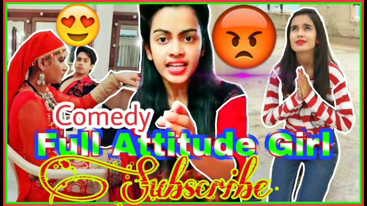 Attitude Girl Funny Video / Boy And Girl Comedy / Vairal - YouTube