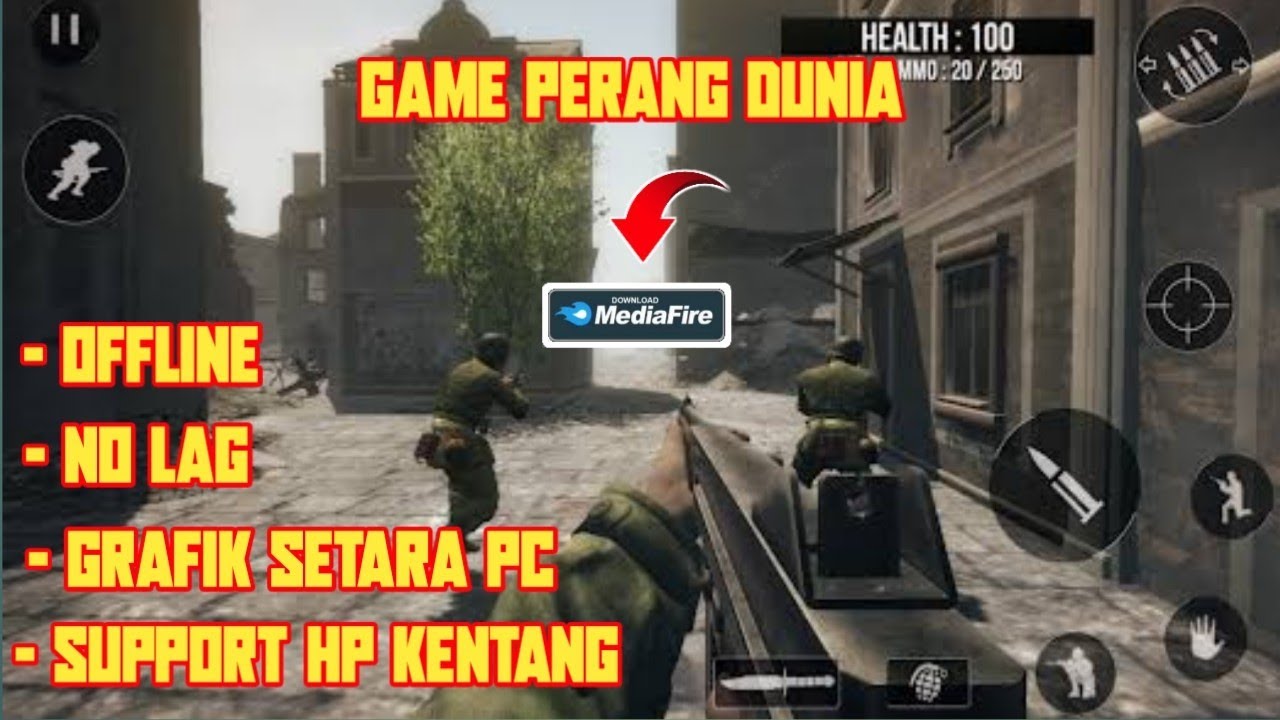 Game Offline Perang dunia Europe Front Remastered Grafik Hd - YouTube