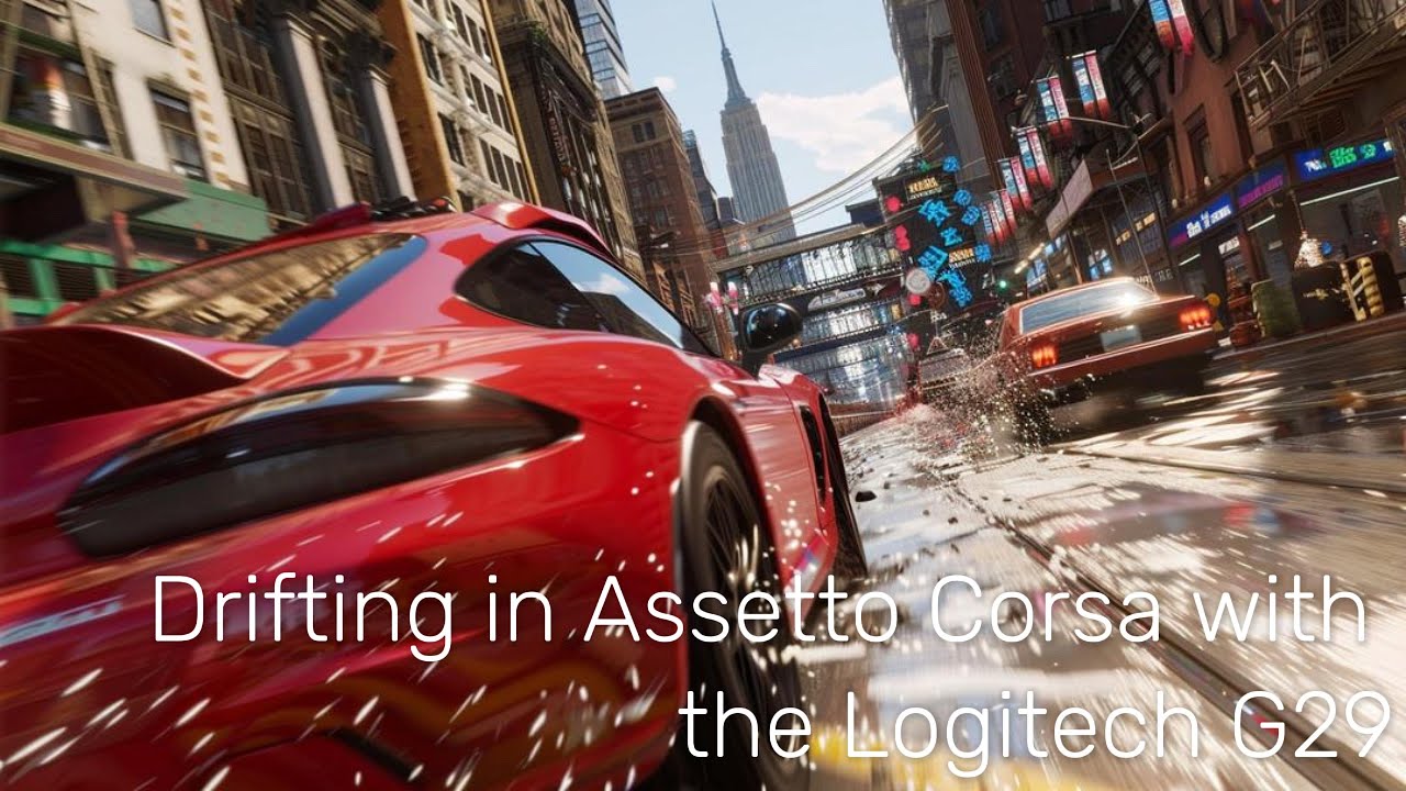 Let's Drift - Sim Racing in Assetto Corsa with the Logitech G29 - YouTube
