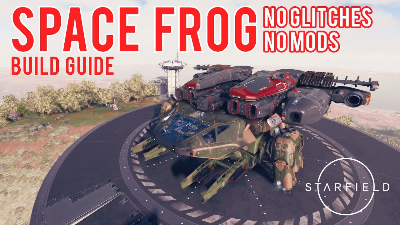 #Starfield Ship Builds - Space Frog From Outer Space (Vanilla Ship Build Guide) - YouTube