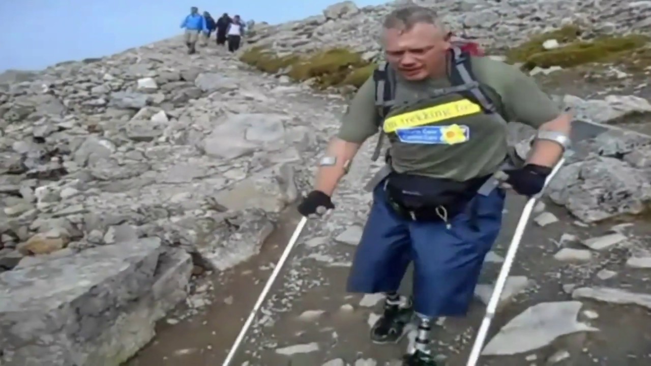 Double Below Knee Amputee Marie Curie Ben Nevis Mountain Challenge ...
