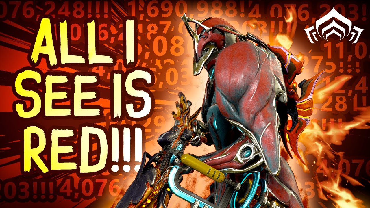 All I see is red | Red crit Kullervo build | Warframe - YouTube