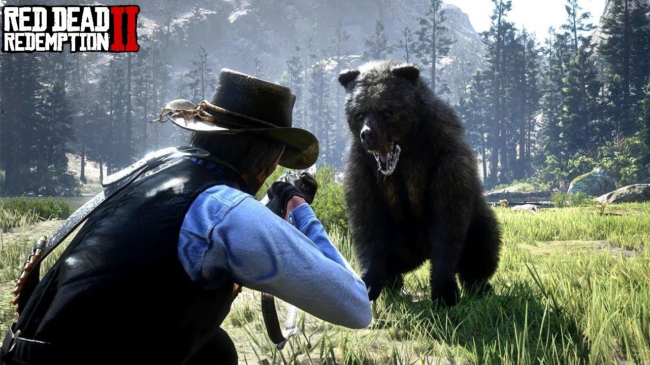 COMO SOBREVIVIR al ATAQUE DE UN OSO en RED DEAD REDEMPTION 2 - YouTube
