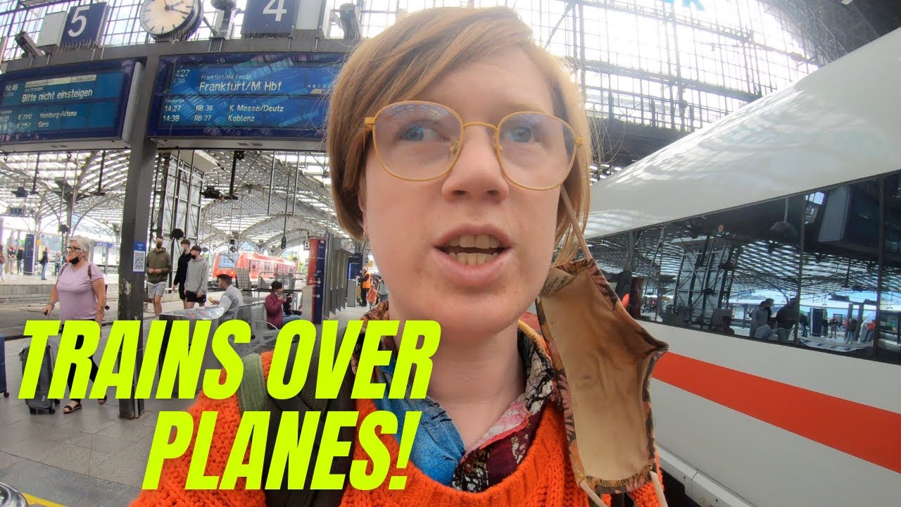 Traveling SUSTAINABLY | Train from London to HAMBURG, Germany | Europe ...