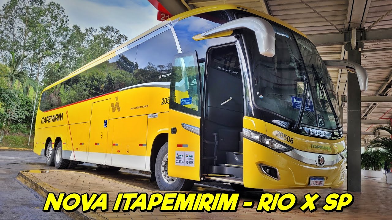 VIAJANDO na NOVA ITAPEMIRIM! RIO DE JANEIRO x SÃO PAULO | Vale a pena ...
