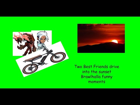 Two Best Friends drive into the sunset | Brawlhalla funny moments - YouTube