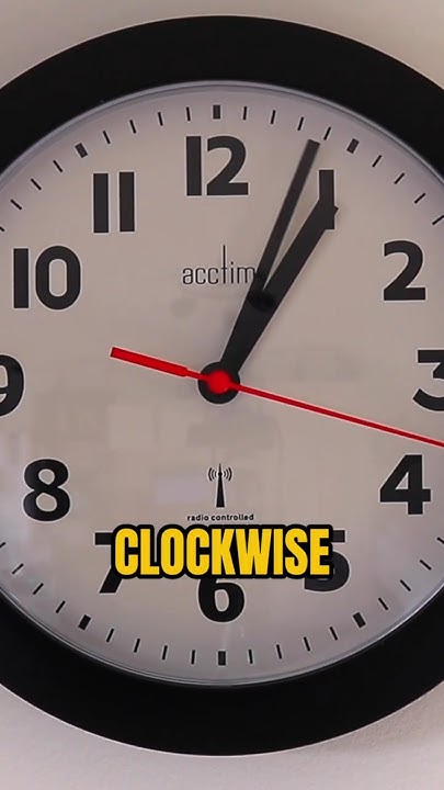 Why clocks spin clockwise ? 🧭🕰️ - YouTube