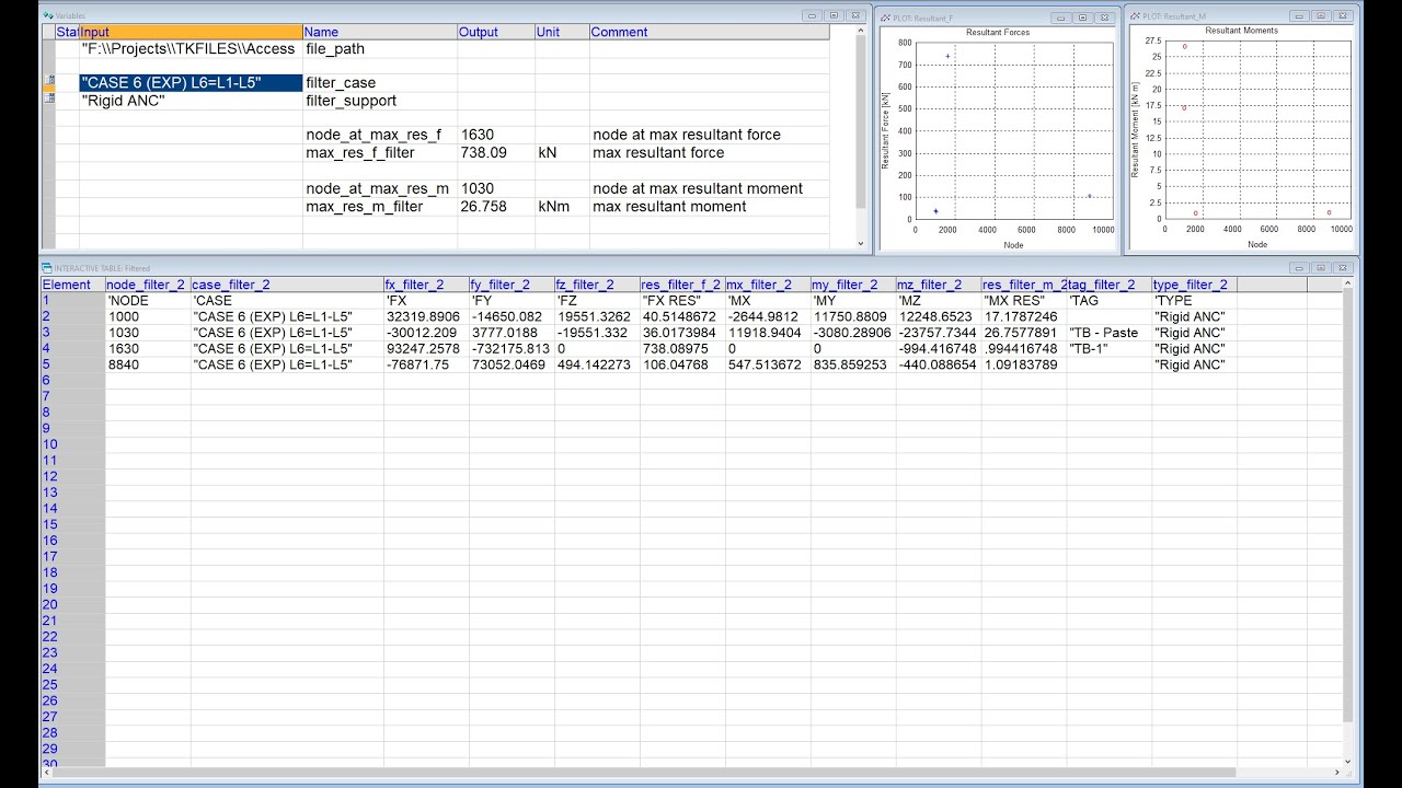 TK Solver 6 - MS Access - Data Extraction and Filtering - YouTube