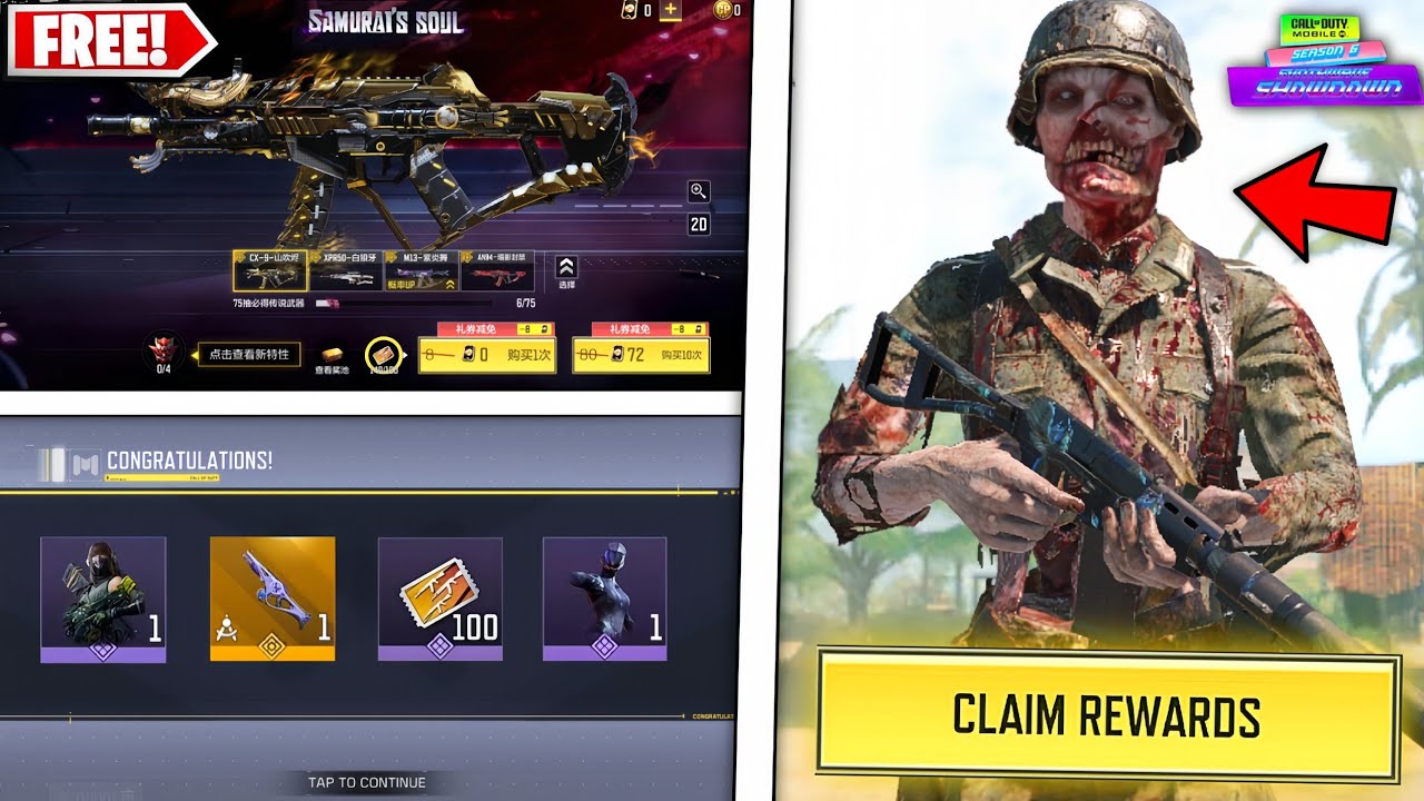 *NEW* Free Legendary Guns + FREE Skins + Samurai's Soul Series Armory ...