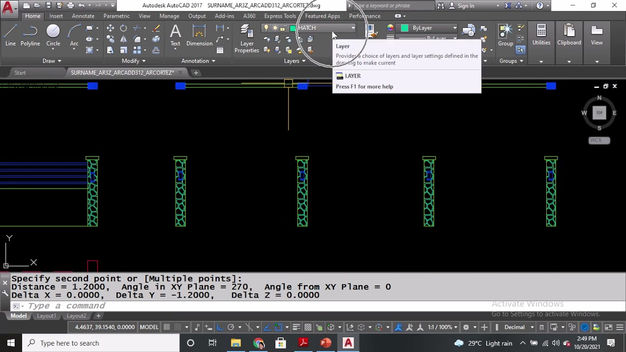 Arcadd 312 Activity 06 Cad Exercises For Beginners With Dimensioning 1 ...