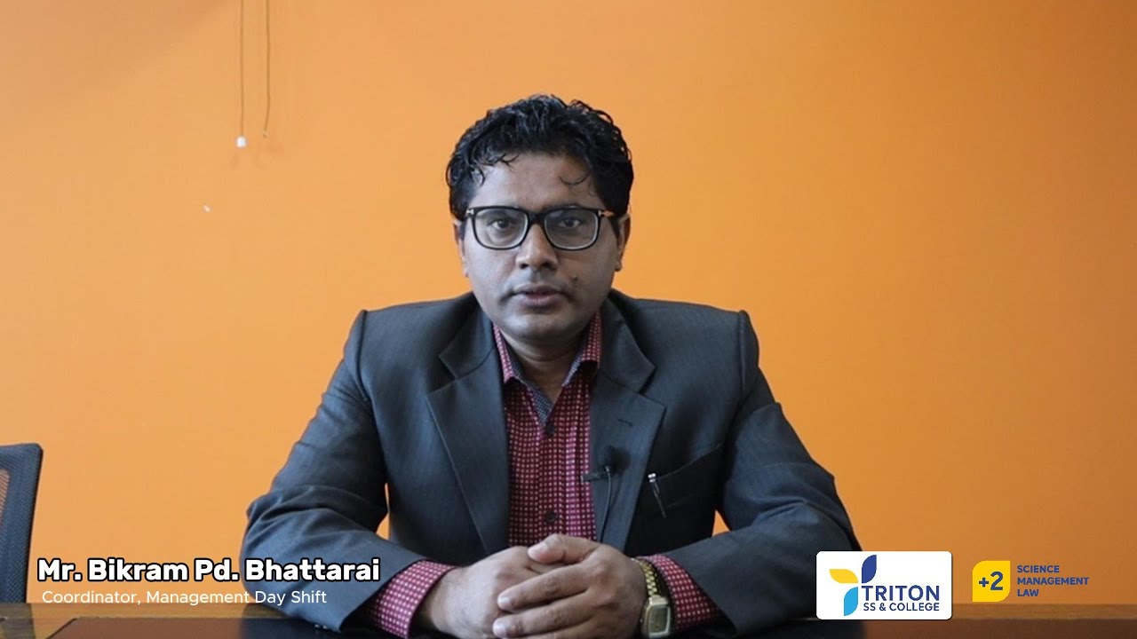 Mr. Bikram Pd. Bhattarai, Coordinator, Management Day Shift #TritonTeachersReview - YouTube