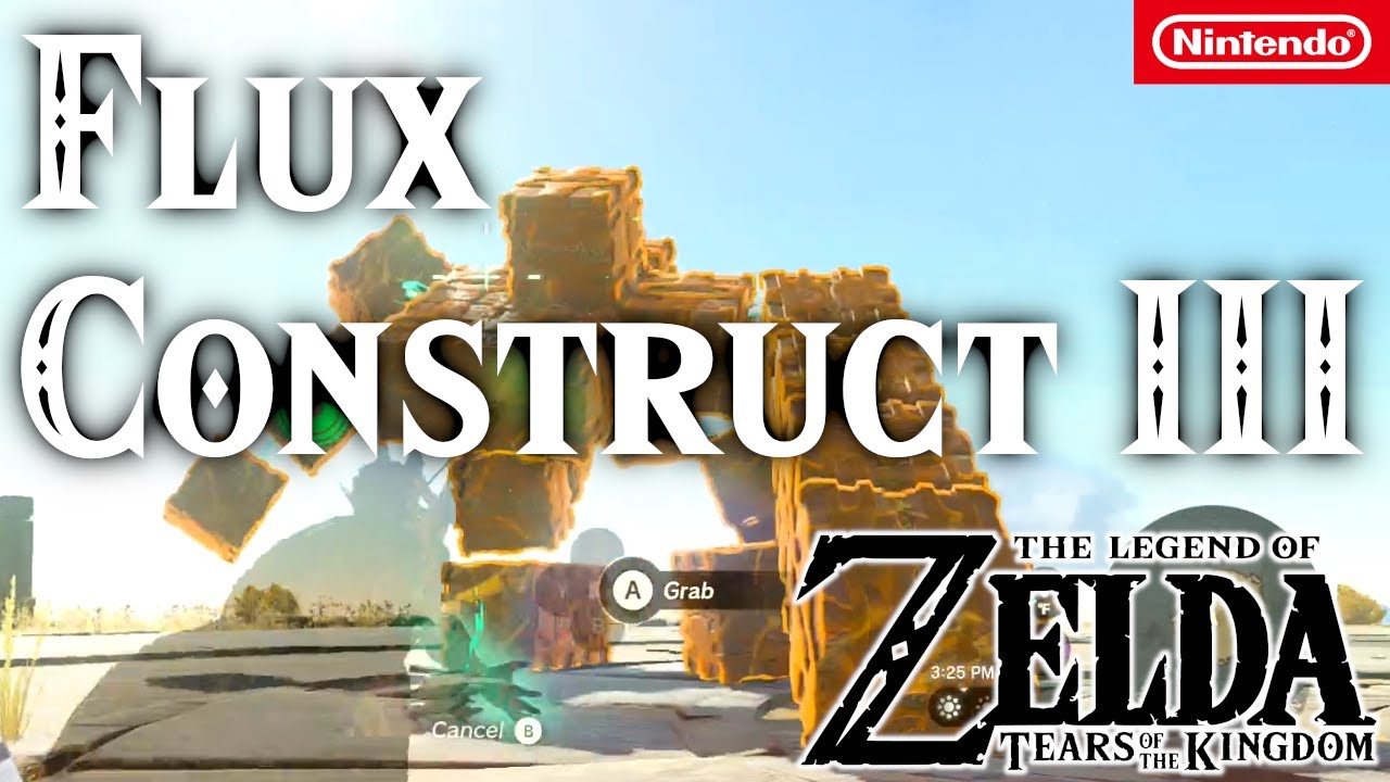 Flux Construct III | Guardian of West Hyrule Sky Archipelago | Zelda ...
