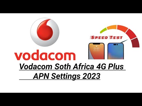 VodaCom 4G LTE APN Settings | Vodacom internet Settings - YouTube
