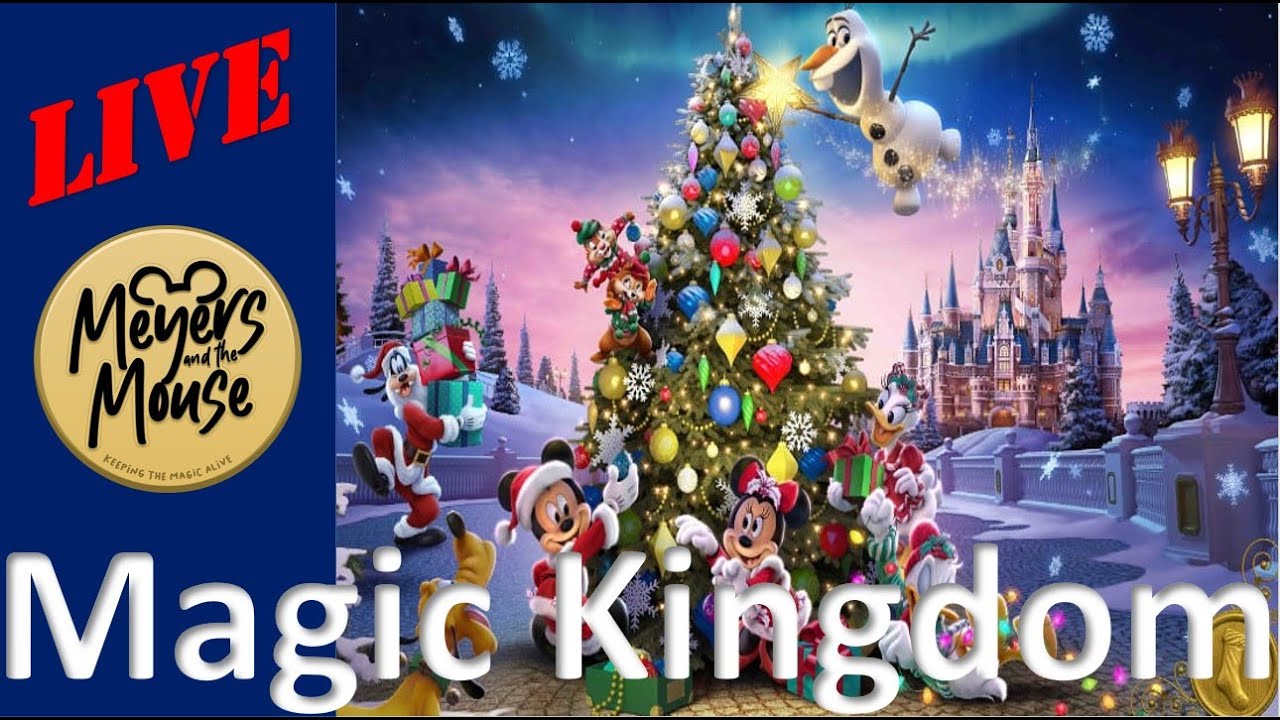 🔴LIVE - MAGIC KINGDOM! WALT DISNEY WORLD LIVE STREAM - YouTube