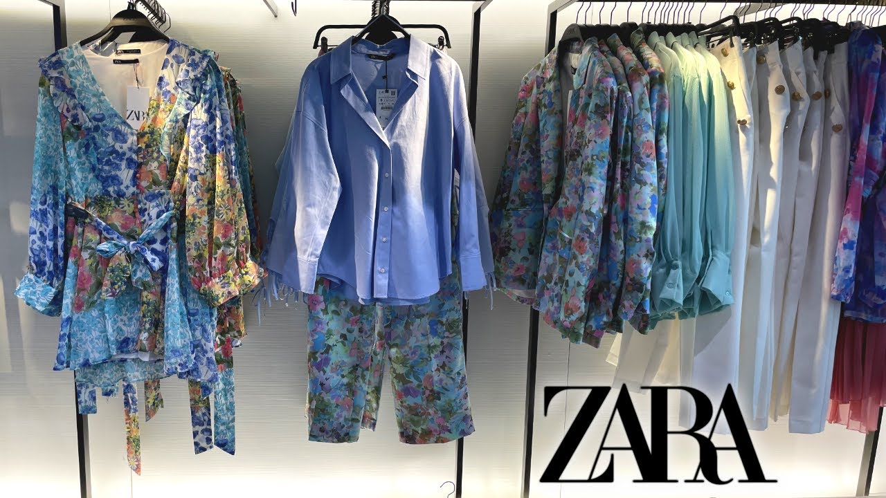 ZARA FLOWER COLLECTION / MARCH'23 NEW IN - YouTube