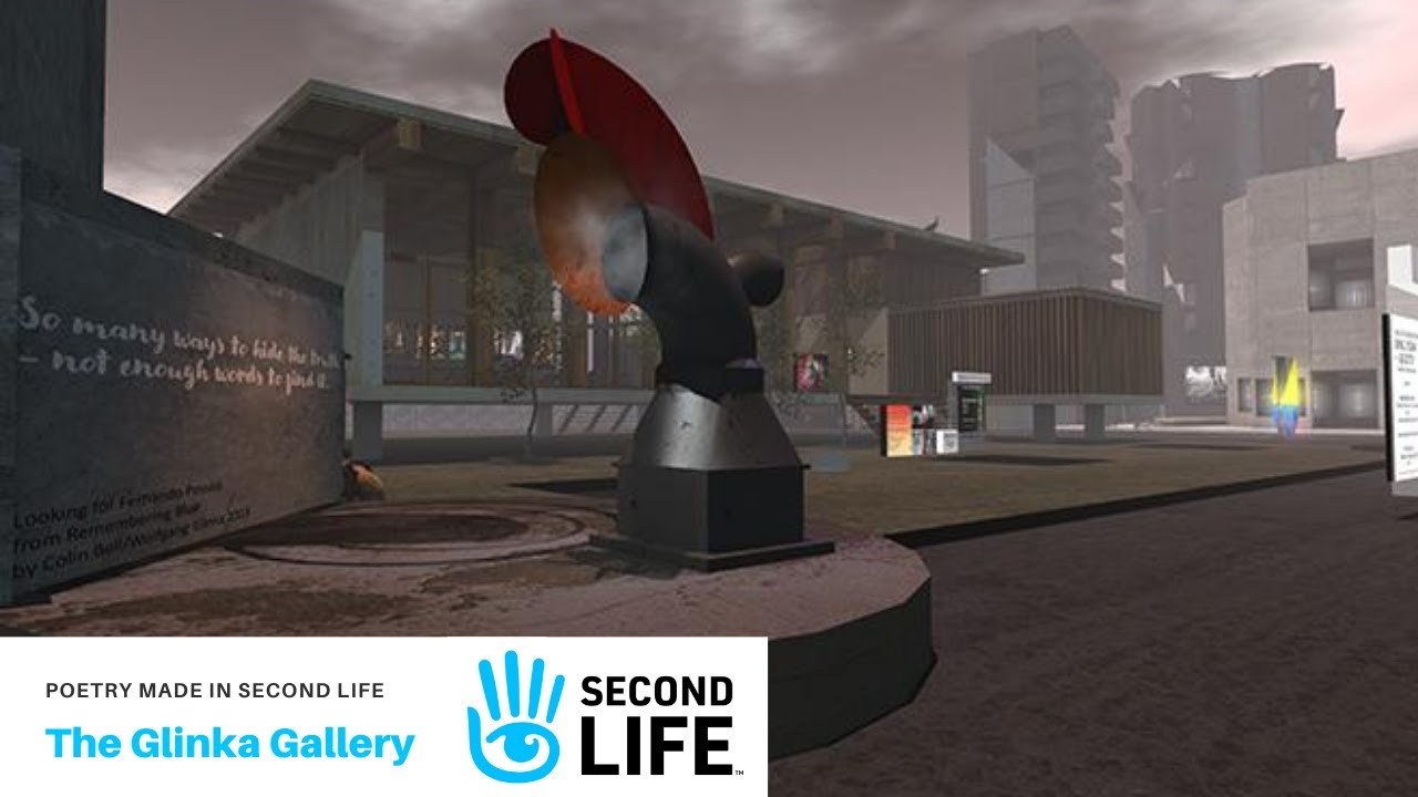 Poetry Made in Second Life - The Glinka Gallery - YouTube
