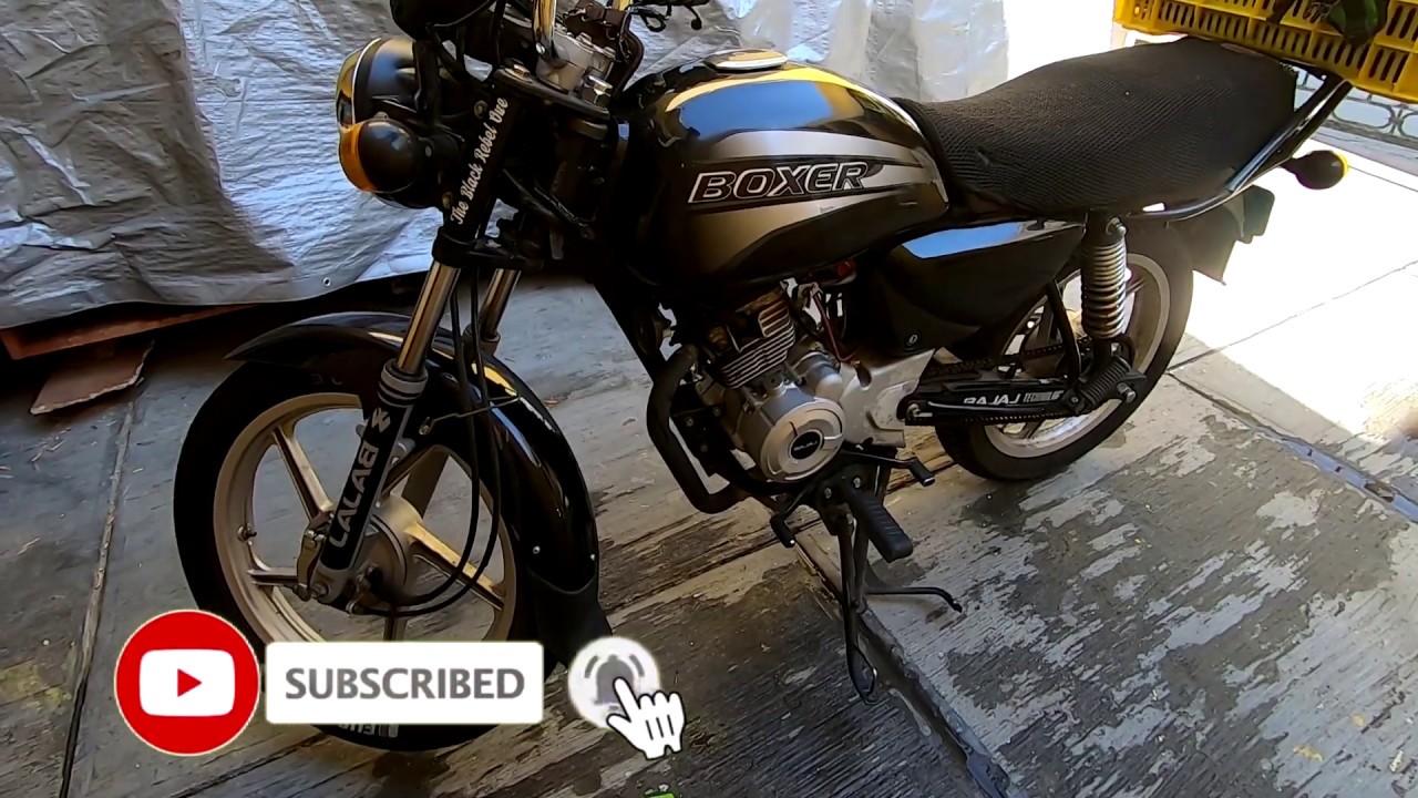 BAJAJ BOXER DESPUES DE 40 MIL KILOMETROS/ES BUENA? - YouTube