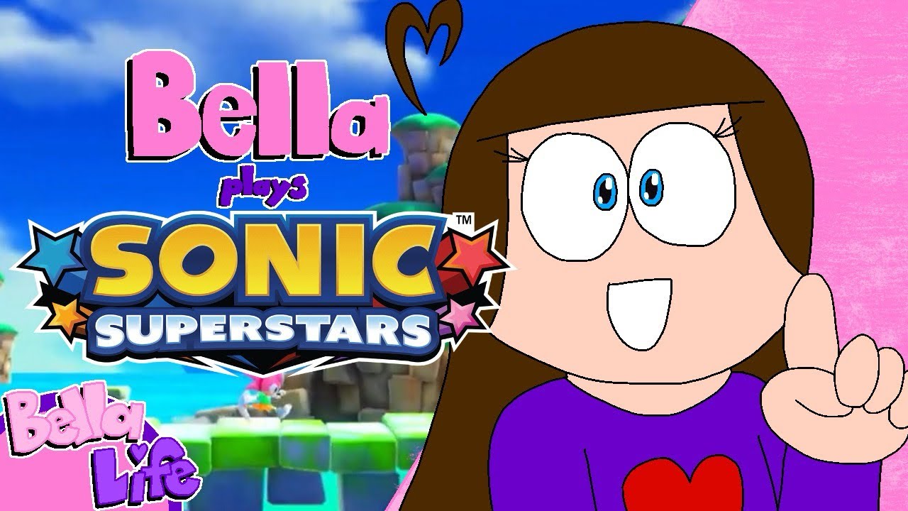 Bella’s Life - Bella plays Sonic Superstars Part 1/2 (Animation) - YouTube