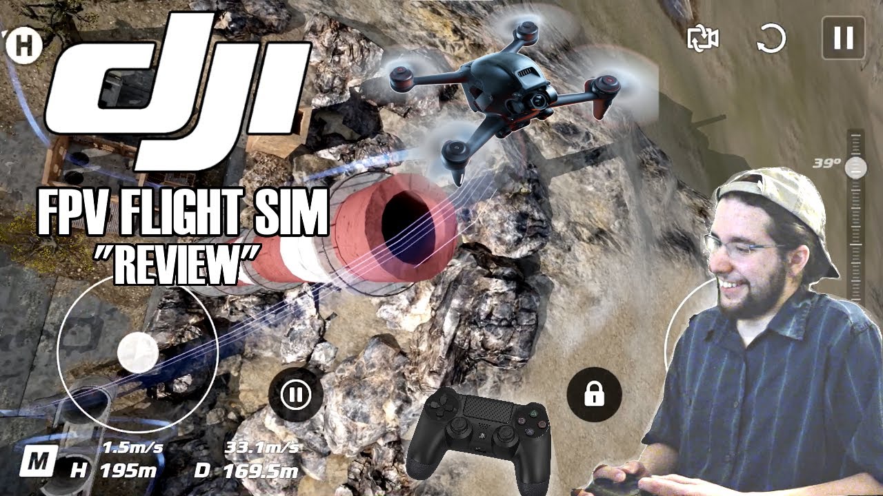 DJI Virtual Flight Simulator App Experience "Review" - YouTube