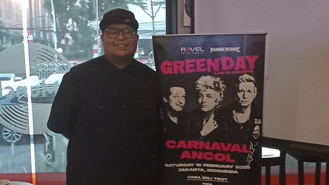 GREEN DAY KONSER (LAGI) DI JAKARTA FEBRUARI 2025, RAVEL JUNARDY KASIH ...