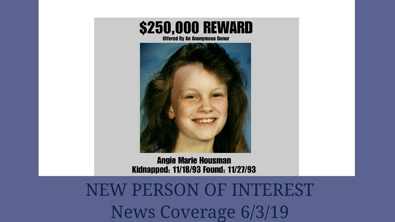 UNSOLVED ~ Angie Housman ~ 6/3/19 Person of Interest #AngieHousman ...