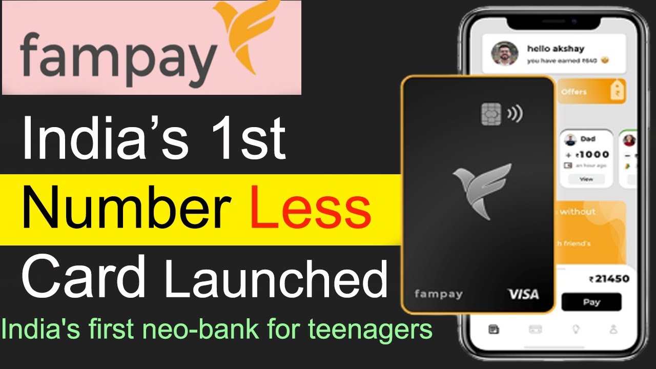 What is Fampay | Fampay launches india's first numberless card | आ गया ...