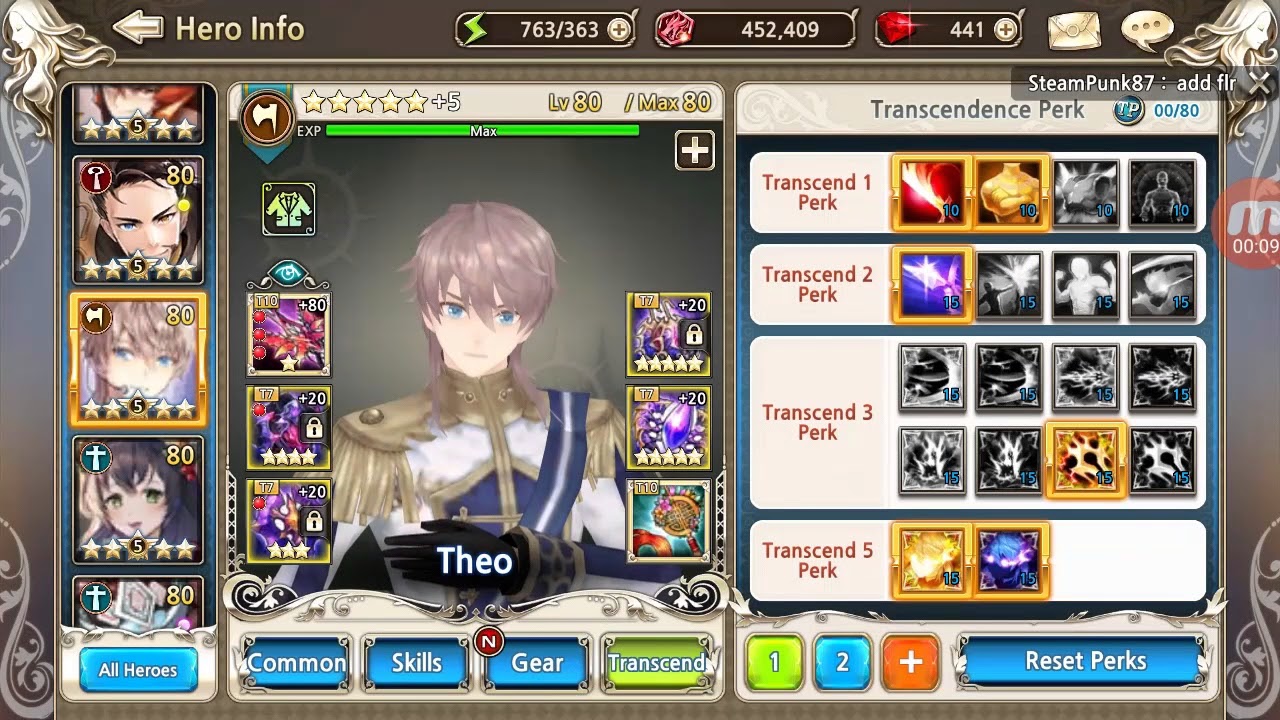 Theo Solo Red Dragon lvl70 -King's Raid - YouTube
