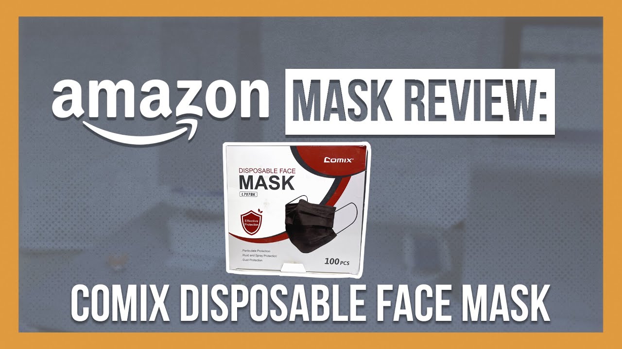 Comix Disposable Face Mask Review - YouTube