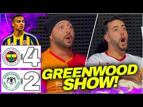 GREENWOOD ŞOV YAPTI! | Fenerbahçe 4-2 Konyaspor