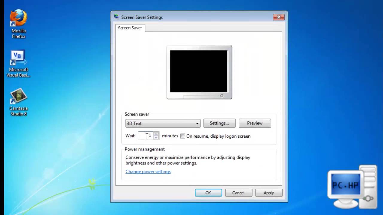 How To Get or Change Windows 7 Screen Saver - YouTube
