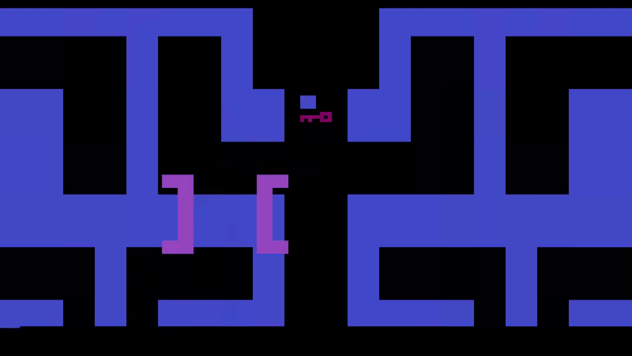 ATARI 2600 Adventure Black Adventure Hack 2005 Scott Dayton HOMEBREW ...