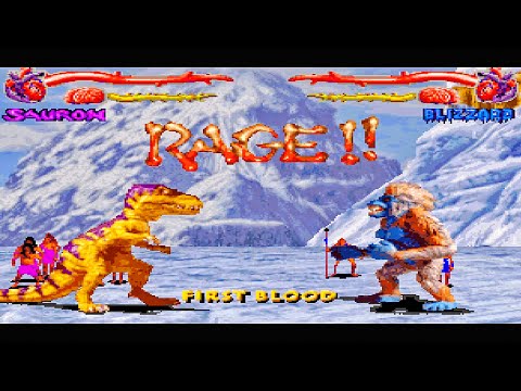 SAURON RAMPAGE! Primal Rage (1994) gameplay after 20 years!