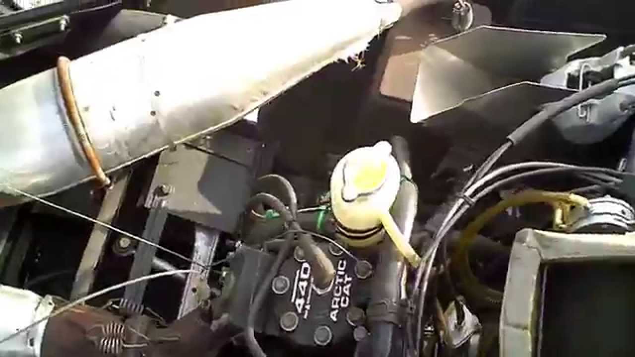 LOT 1741A 1998 Arctic Cat ZR 440 SNO PRO - YouTube