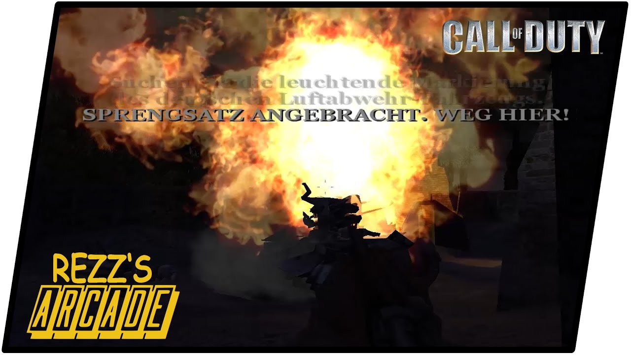 Call of Duty #02: Panzerflak mit Vierlingskanone - YouTube