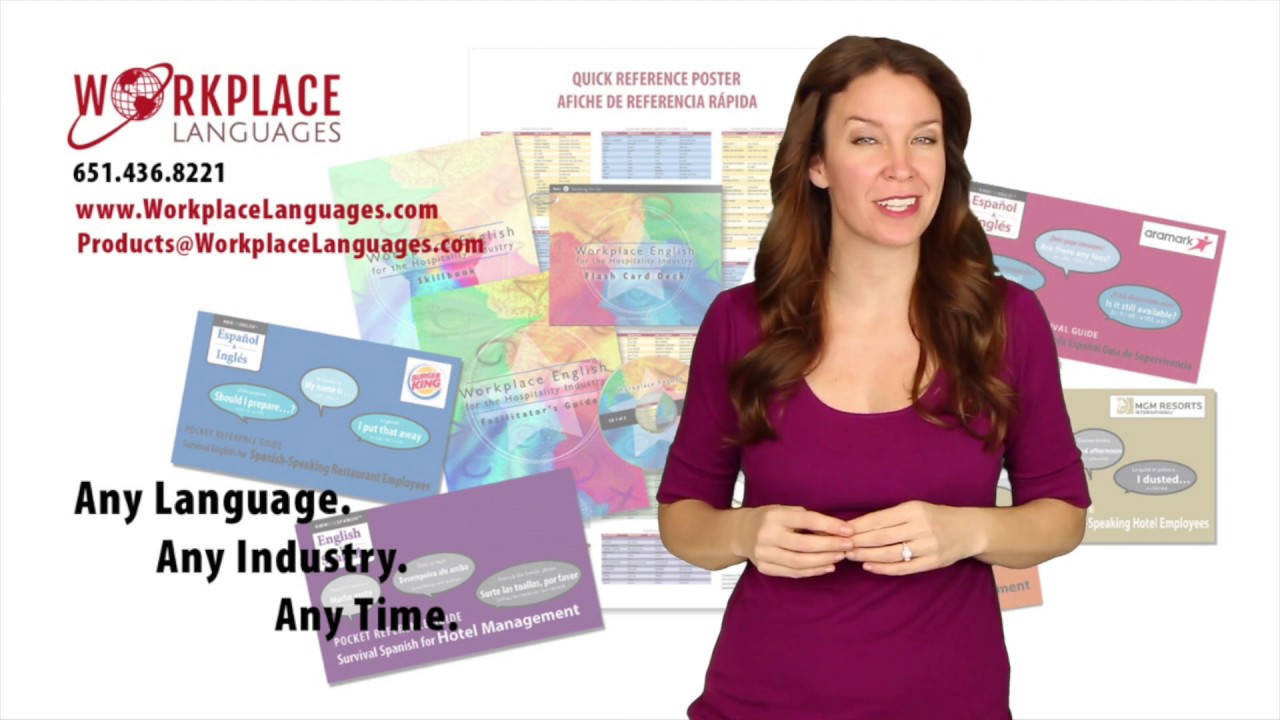 Customized Bilingual Products for Companies by Workplace Languages 2020 ...