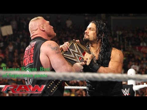WWE Top 10  Roman Reigns Superman Punches HD