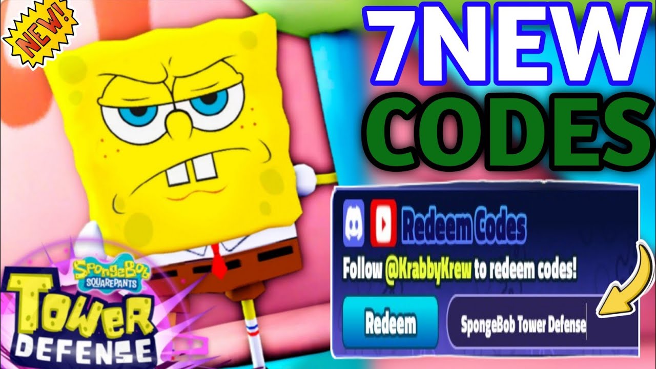 ⚠️ GIFTS ⚠️ ALL WORKING CODES For SpongeBob Tower Defense October 2025 ...