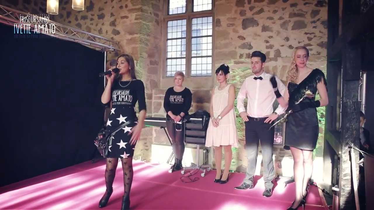 Bühnenshow des Friseursalon Ivette Amato - YouTube