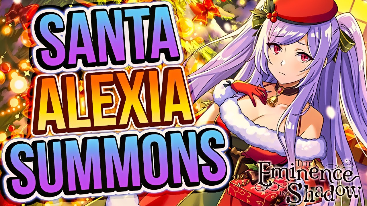 🌈¿Es Posible Tanto SS?🌈 [Santa Alexia Rate Up Gacha] The Eminence In Shadow: Master of Garden ...