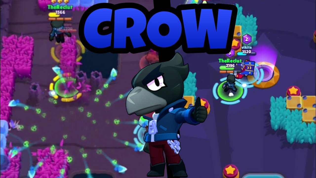 JUGANDO CON CROW | BRAWL STARS - YouTube