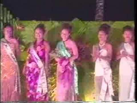 Miss Palau 2001 - Awards - YouTube
